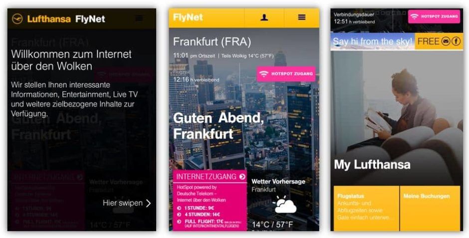 FlyNet: Internet an Bord der Lufthansa | meilenoptimieren