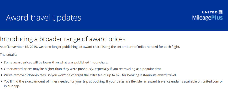United MileagePlus schafft Star Alliance Awardchart ab | meilenoptimieren