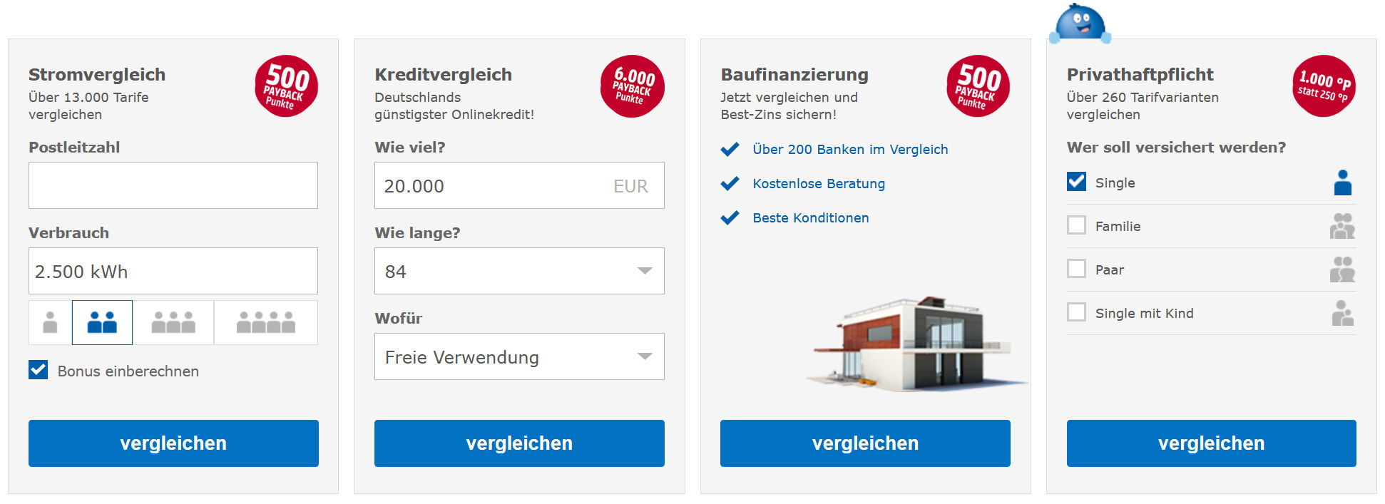 Meilen sammeln mit Check24 und Payback | meilenoptimieren