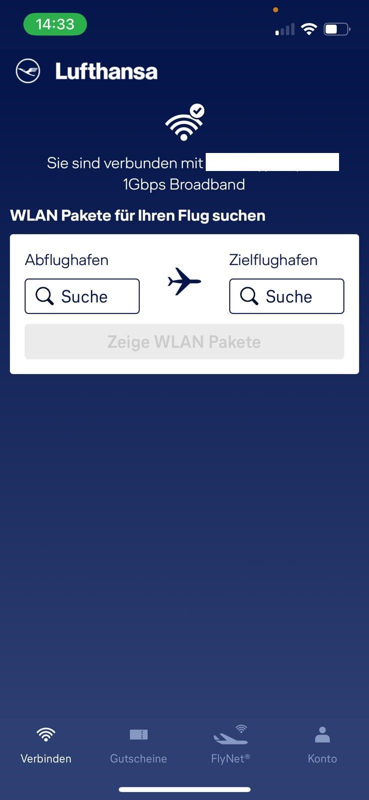 Kostenloser Lufthansa Flynet Gutschein | meilenoptimieren