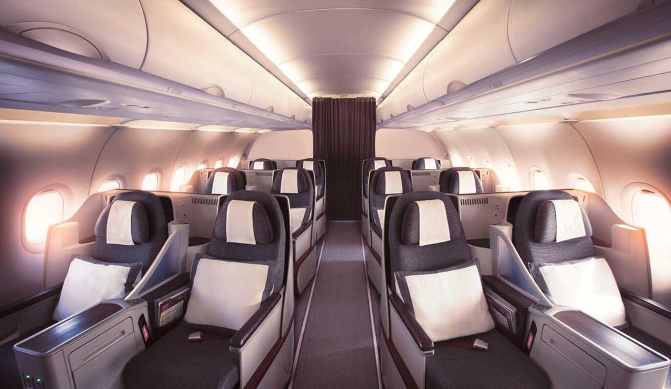 Qatar Airways Business Class-Sitze | meilenoptimieren