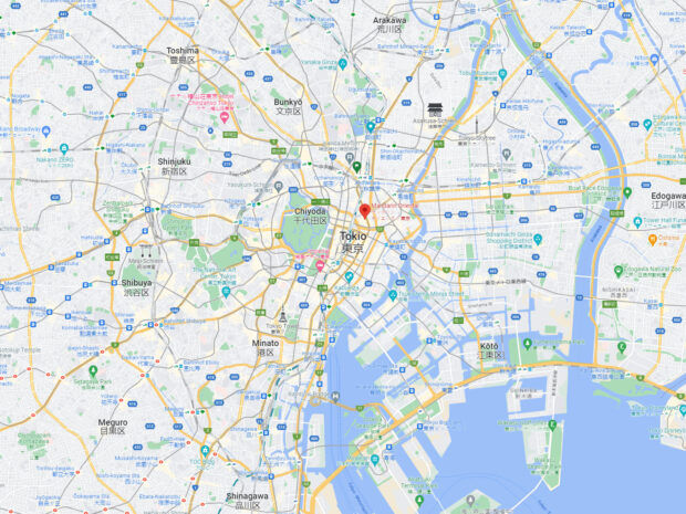 Koordinaten Von Tokio