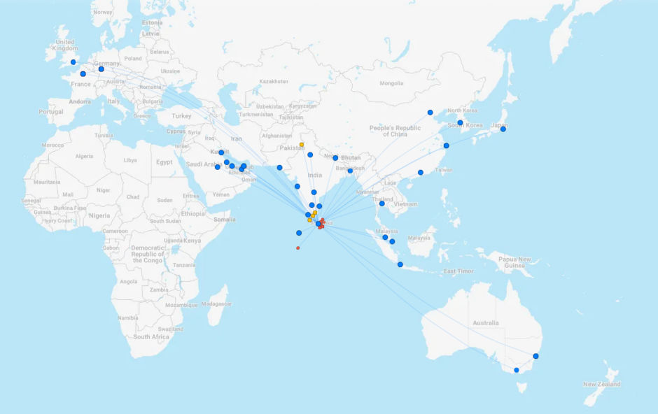 Neue SriLankan Airlines Streckenmeldung | meilenoptimieren