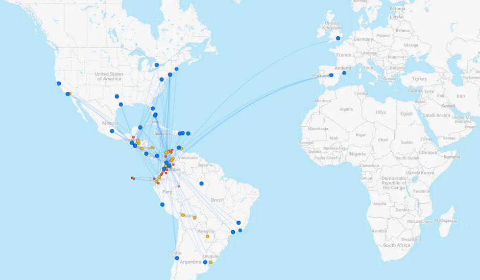 Neue Avianca Streckenmeldung | meilenoptimieren