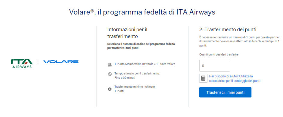 Volare kooperiert mit Membership Rewards | meilenoptimieren