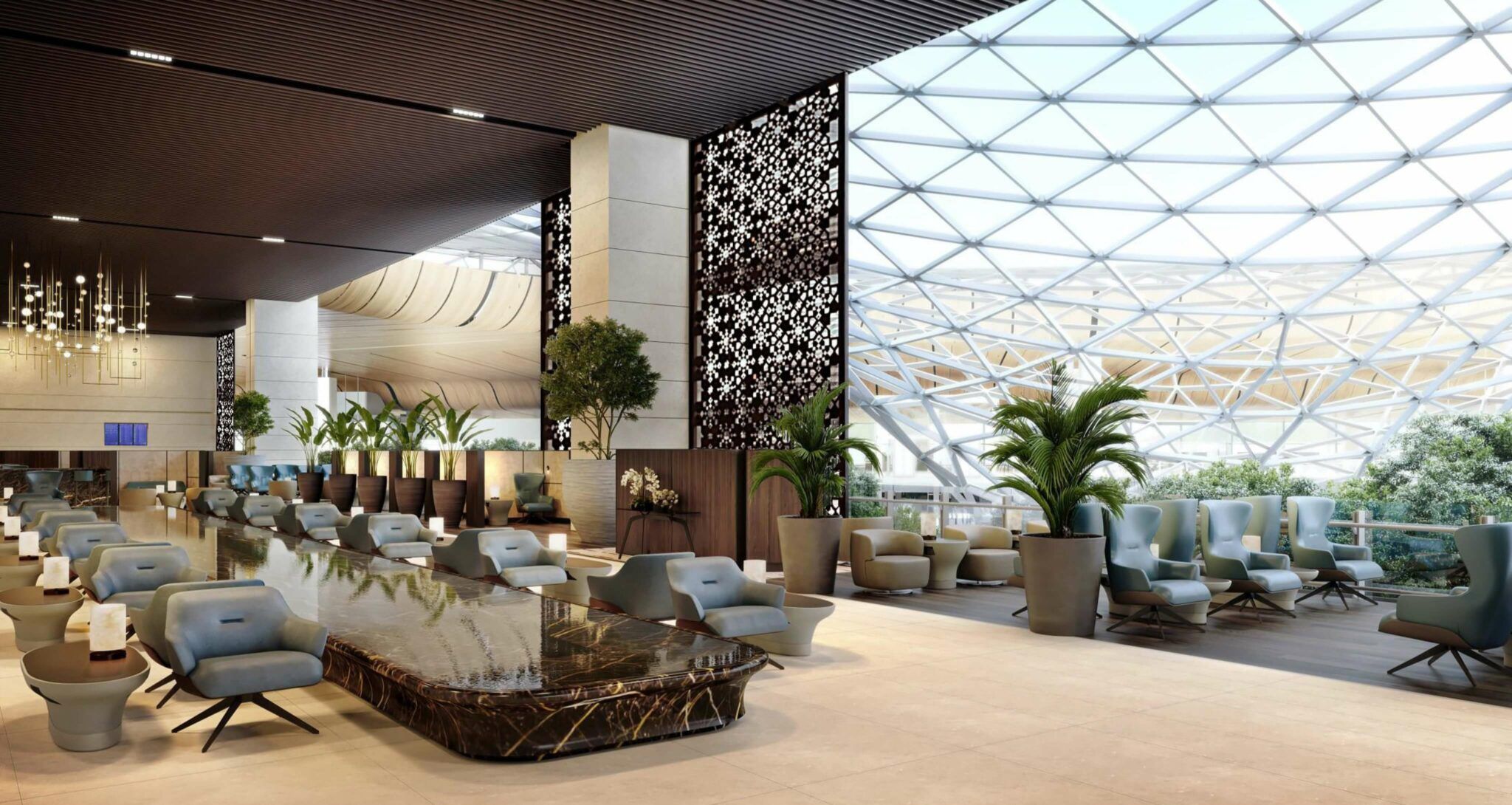 Al Mourjan Business Lounge – The Garden eröffnet | meilenoptimieren