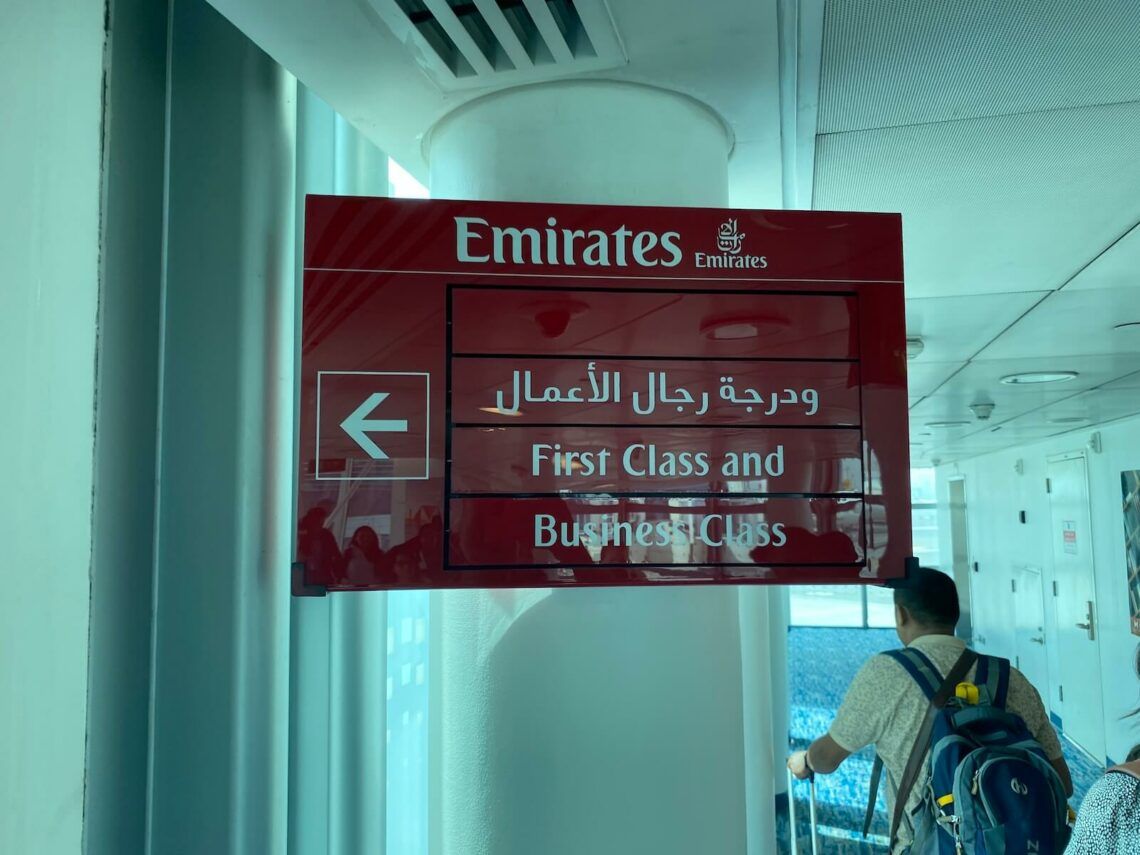 Review: Emirates Game Changer First Class Boeing 777-300ER ...
