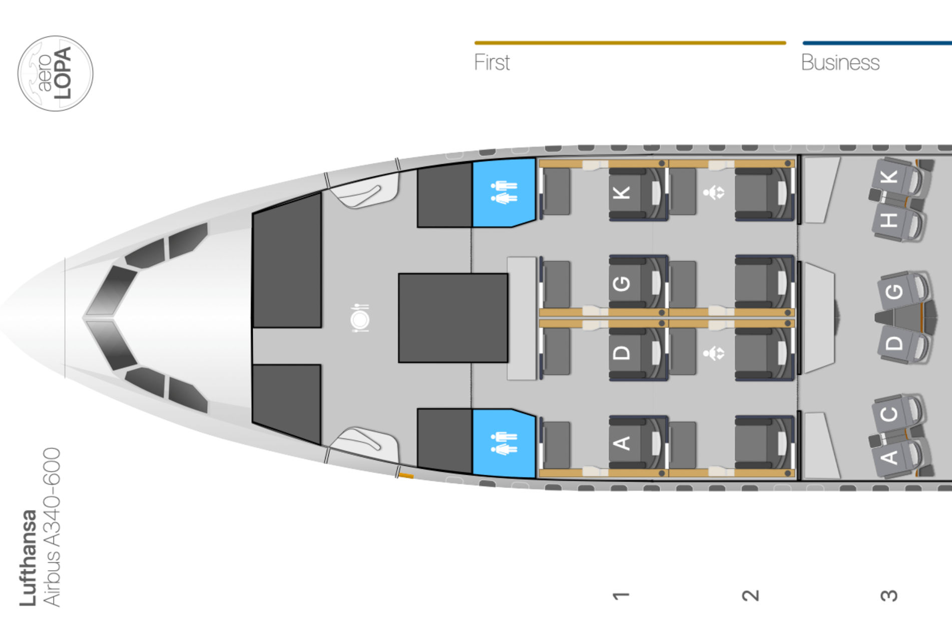 Review: Lufthansa First Class A340-600 + Mein Flugjahr 2023 ...