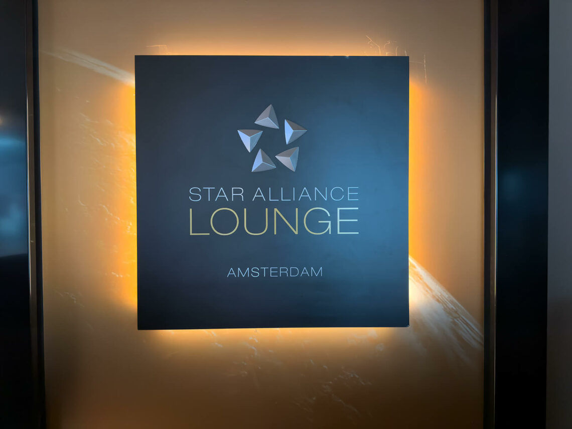 Review Star Alliance Lounge Amsterdam | meilenoptimieren