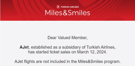 AJet startet Ende März | meilenoptimieren