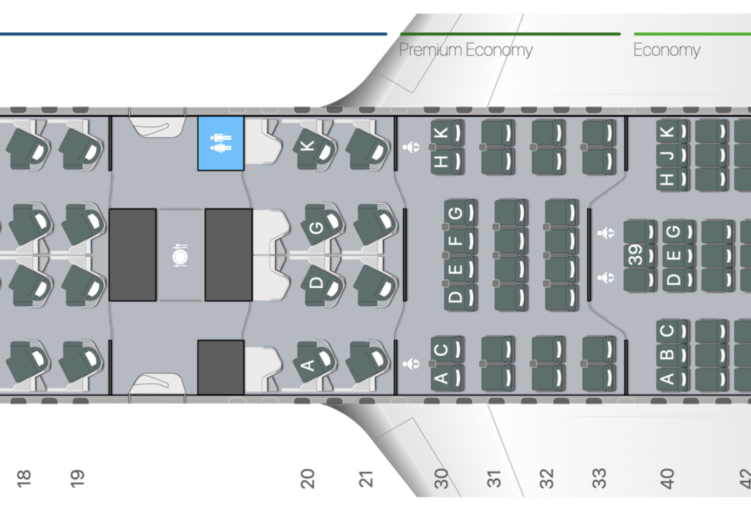 Cathay Pacific Premium Economy Airbus A350-900 | meilenoptimieren