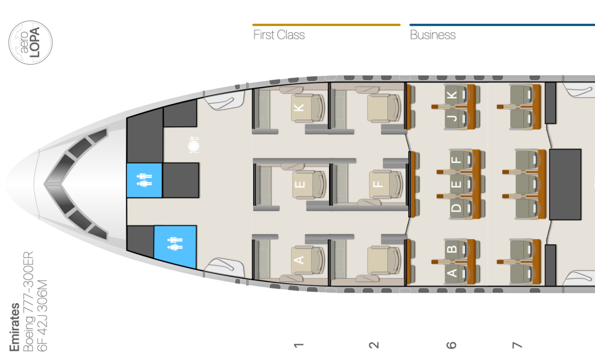 Review: Emirates Game Changer First Class Boeing 777-300ER ...