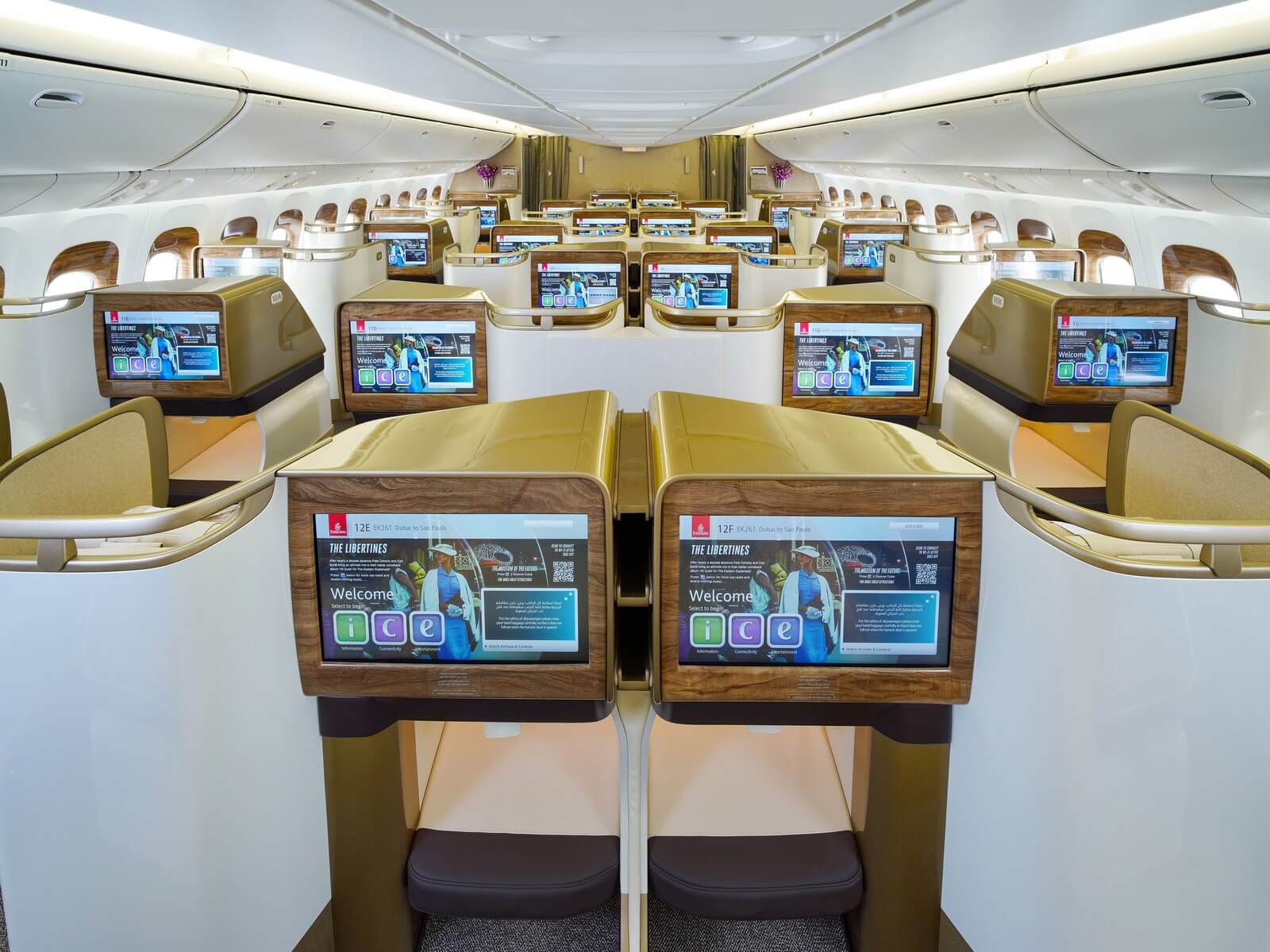 Emirates Airways Business Class Emirates Unveils Its New Airbus A350