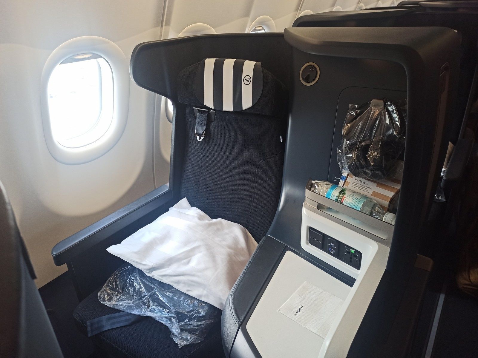 Review: Condor Business Class Airbus A330neo | meilenoptimieren
