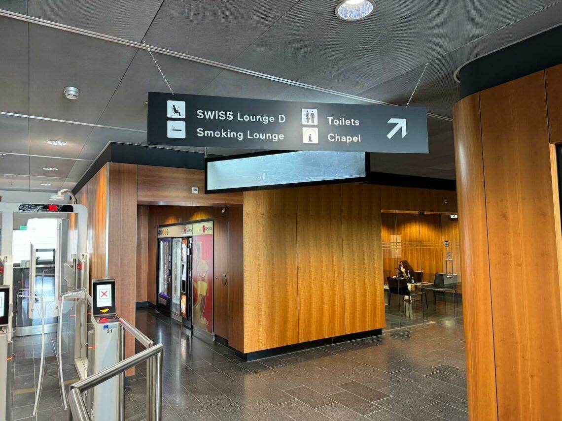 Review: Swiss Lounge Zürich D | meilenoptimieren