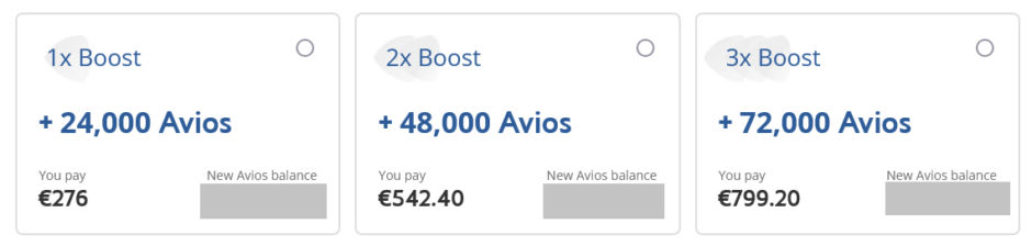 Avios Balance Booster - Avios ab 1,11 Cent | meilenoptimieren