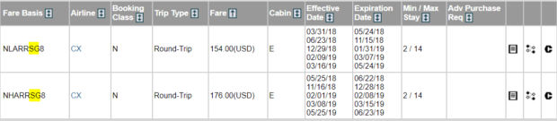 Fare Basis Codes Einführung - Tarife finden und verstehen ...