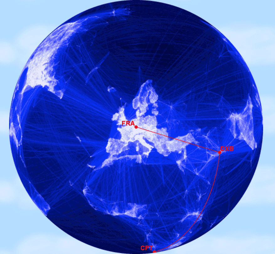 Flugdistanzen ermitteln: Great Circle Mapper | meilenoptimieren